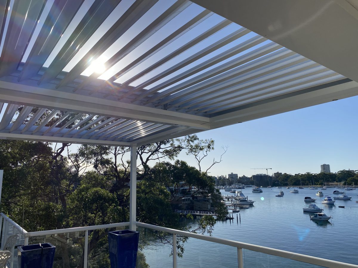Opening Roof Systems Sydney - Louvre Roof System - Smartblade Pty Ltd