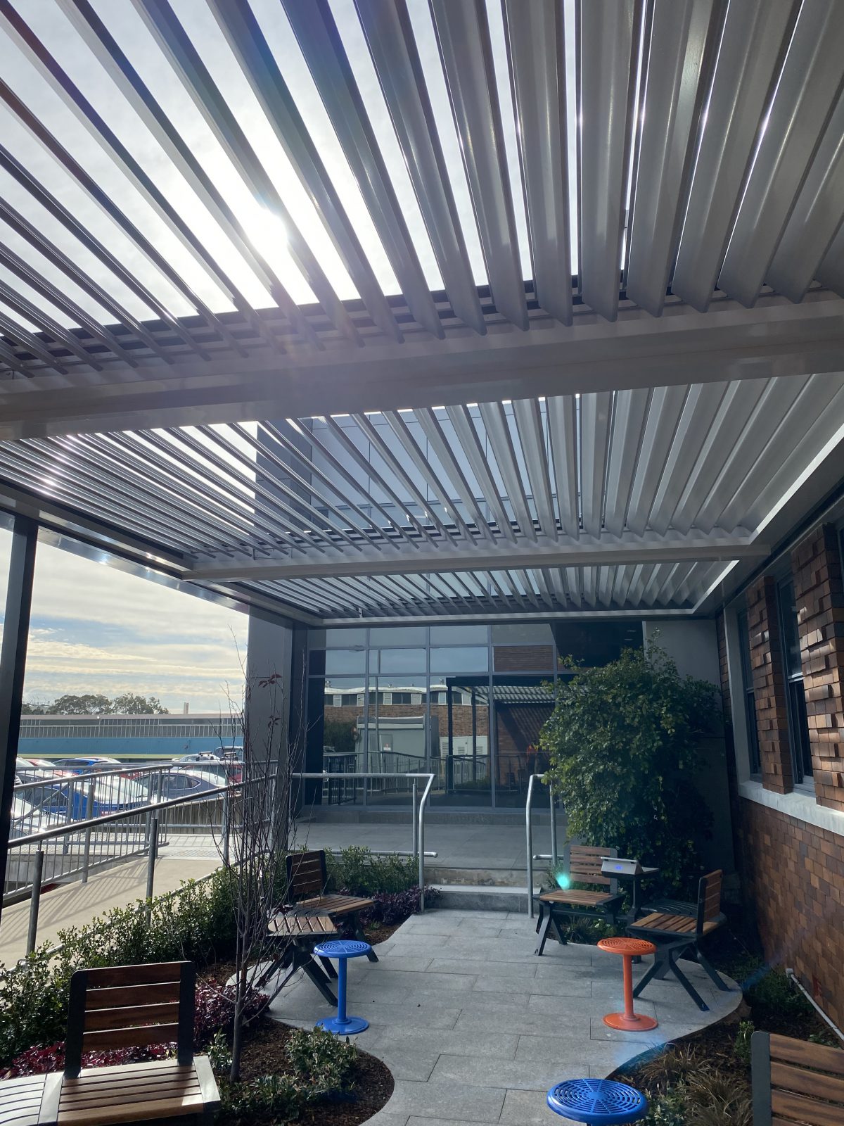 Opening Roof Systems Sydney - Louvre Roof System - Smartblade Pty Ltd