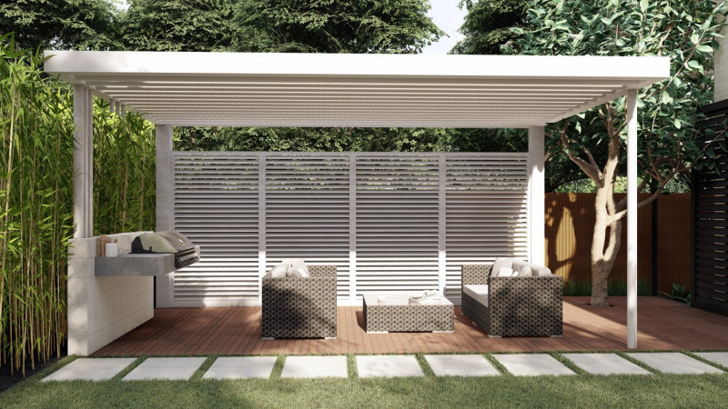 8 Opening Roof Pergola Projects To Inspire Your Designs - Smartblade ...